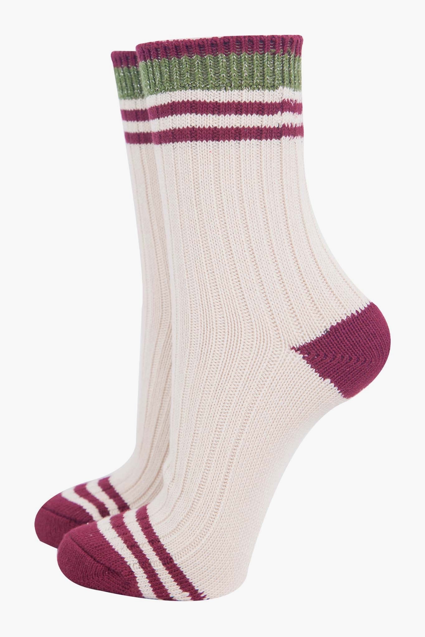 Retro Stripe Socks – The Cotswold Shed